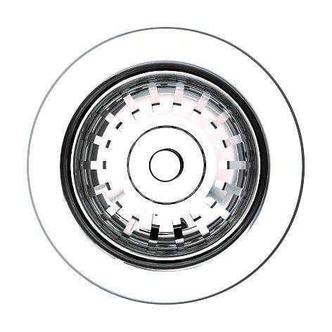 Clearwater 90mm Strainer Waste with Overflow