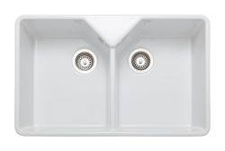 Rangemaster Hartland White Ceramic 527mm Belfast mount Kitchen Sink