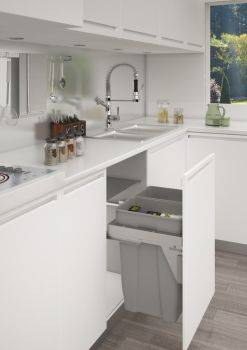 Wide range of Integrated & Pull out Kitchen Bins